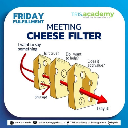 Meeting Cheese Filter - TRIS Corporation